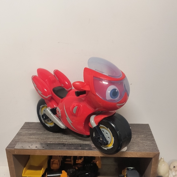 Toys | Ricky Zoom Red Motorcycle Kids Toy Tomy 220 Lights And Sounds ...